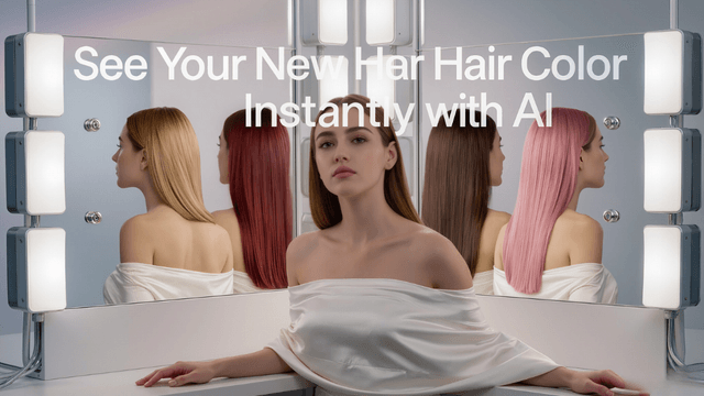 AI Hair Color Try-On — Instantly Preview Your New Look | Flux AI